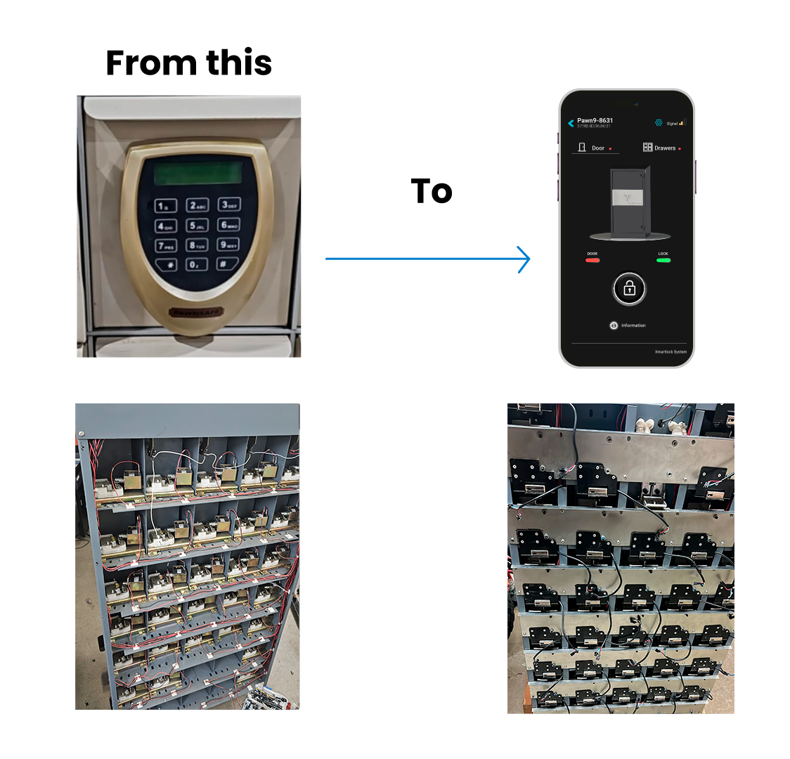 Retrofit Pawn Safes